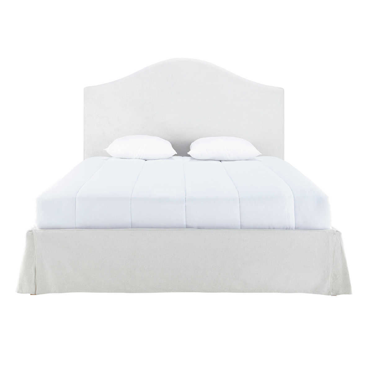 Beziehbares Bett aus Leinen, 160x200 | Maisons du Monde