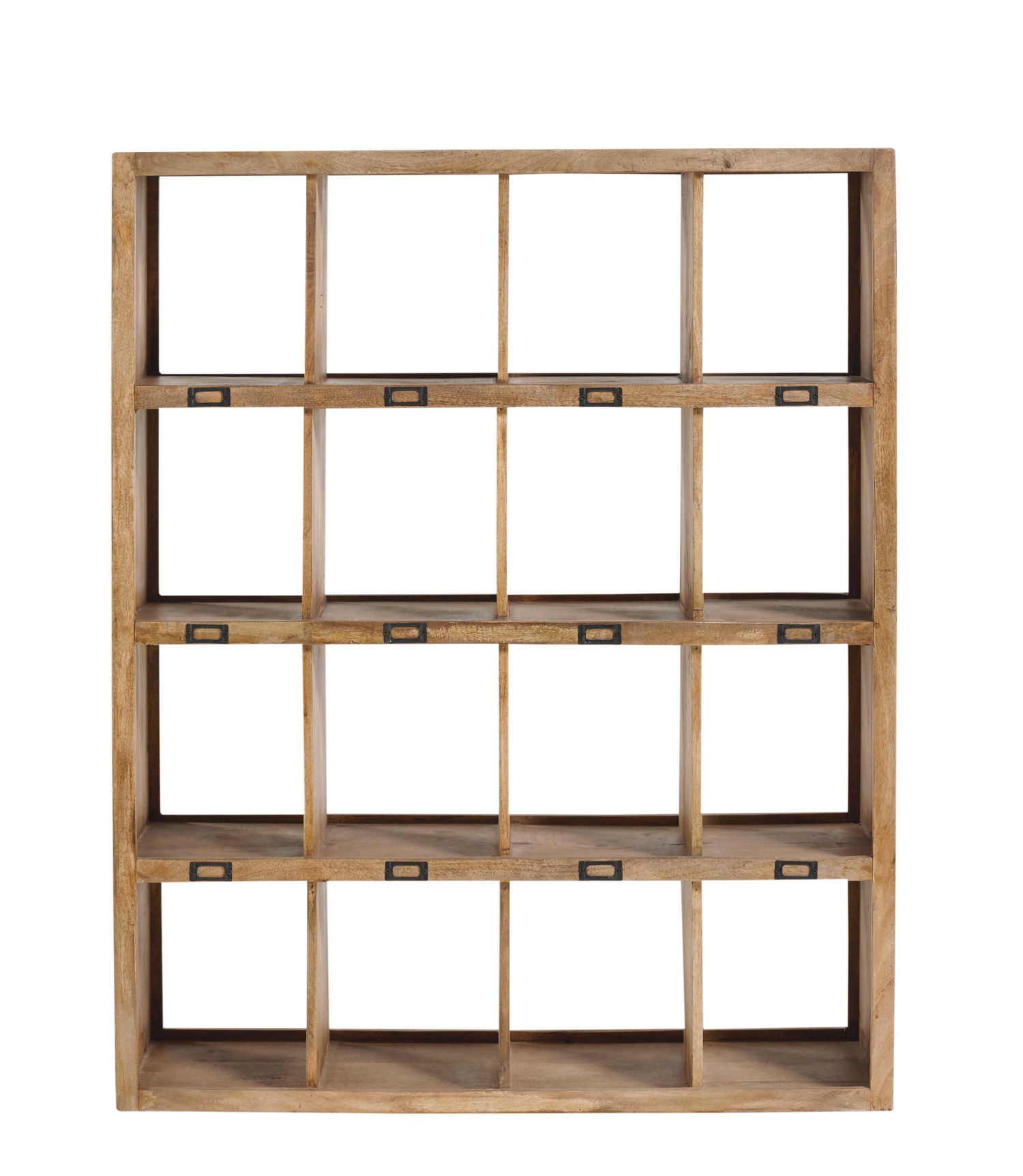 Open kast met vakken van mangohout | Maisons du Monde